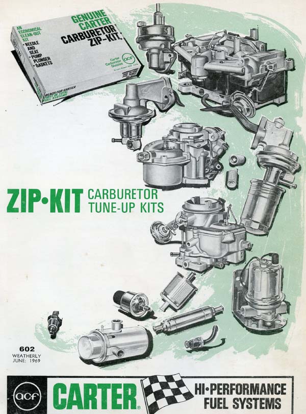 THE CARBURETOR SHOP / Literature for sale