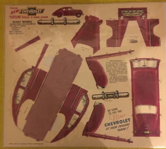 Cardboard Chevrolets - Vintage Non-sports Forum