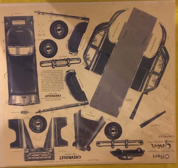 Cardboard Chevrolets - Vintage Non-sports Forum