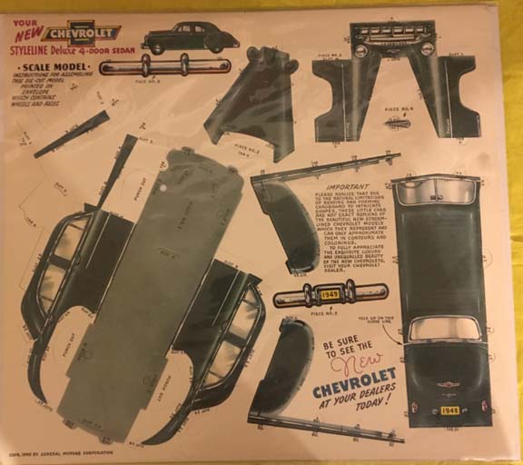 Cardboard Chevrolets - Vintage Non-sports Forum